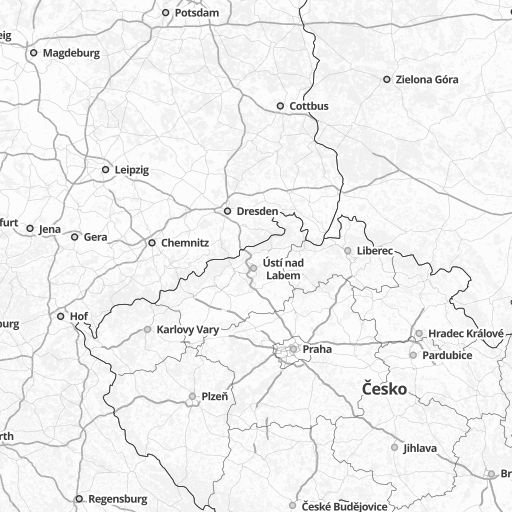 Mapa varen a pěstíren